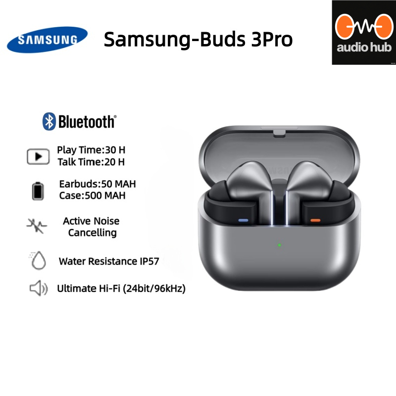 Samsung Galaxy Buds 3 Pro Wireless Earbuds Auto Switch 360 Audio 30H ...