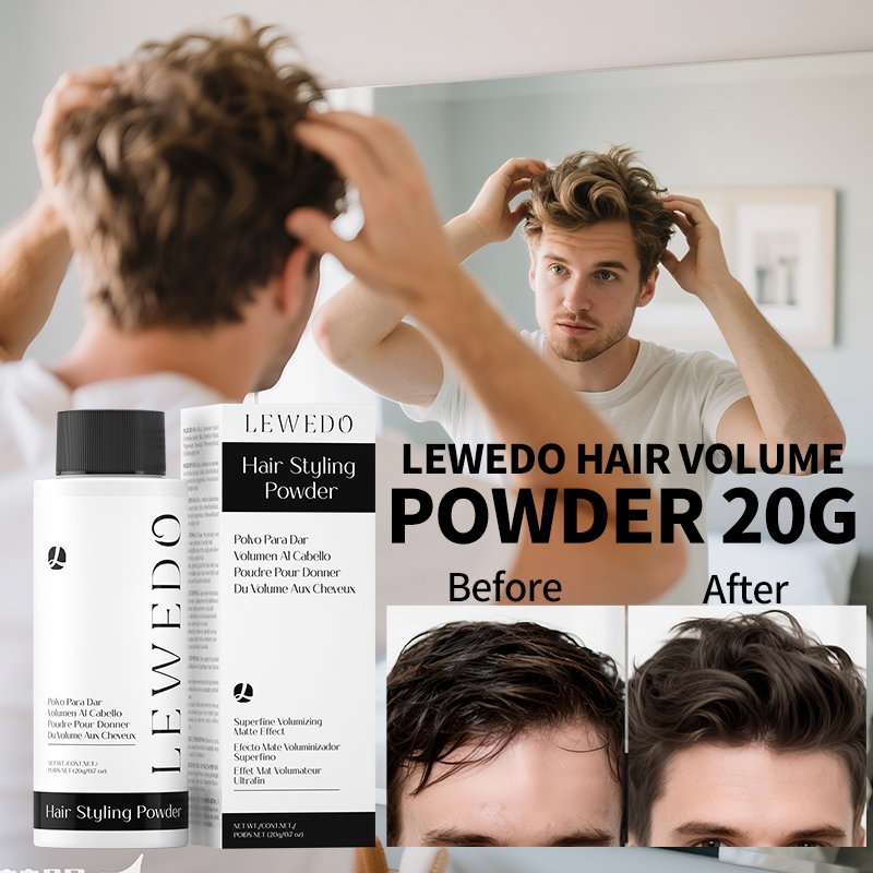 LEWEDO Hair Powder For Man 20g Hair Volume Powder Oil Control Hair ...