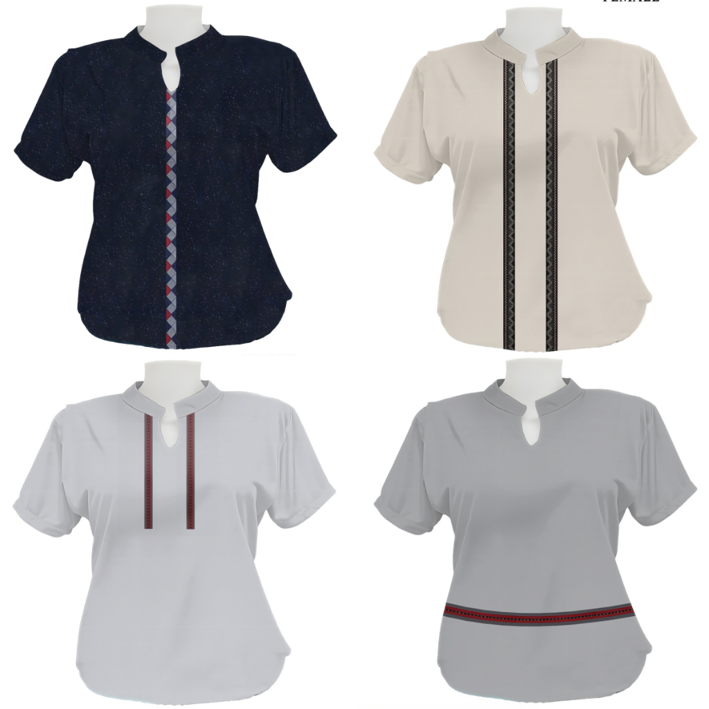 2025 New Deped Uniforms Tuesday & Thursday Uniform For Female Classroom ...