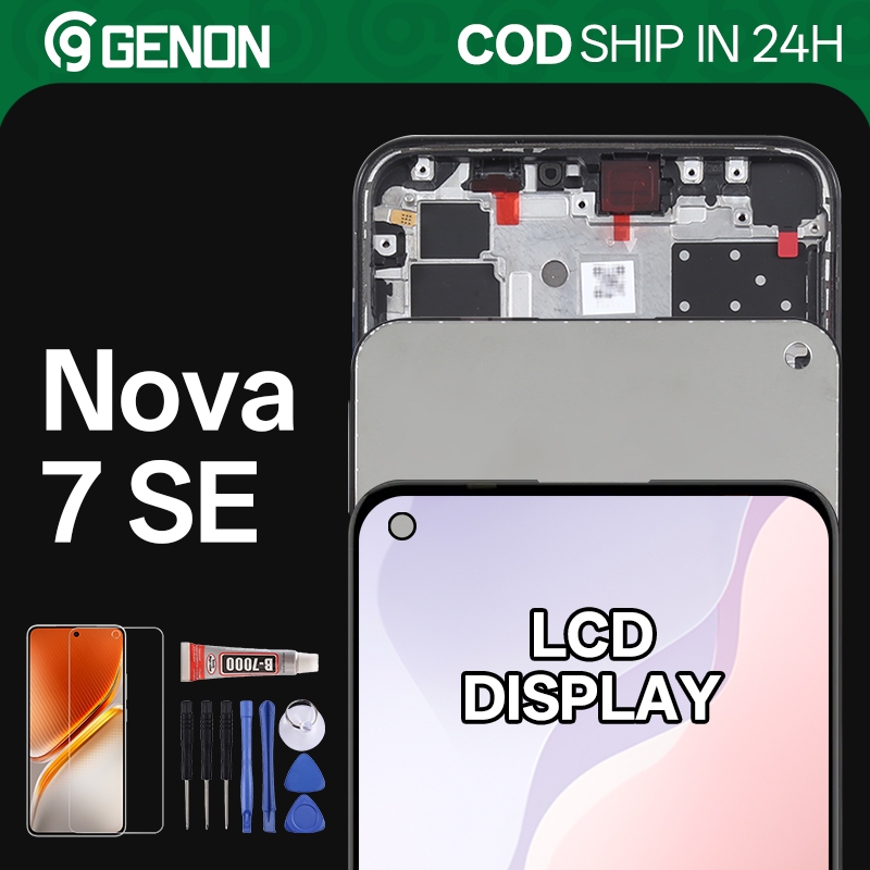 Genon IPS LCD for Huawei Nova 7 SE LCD Display Touch Screen with Frame ...
