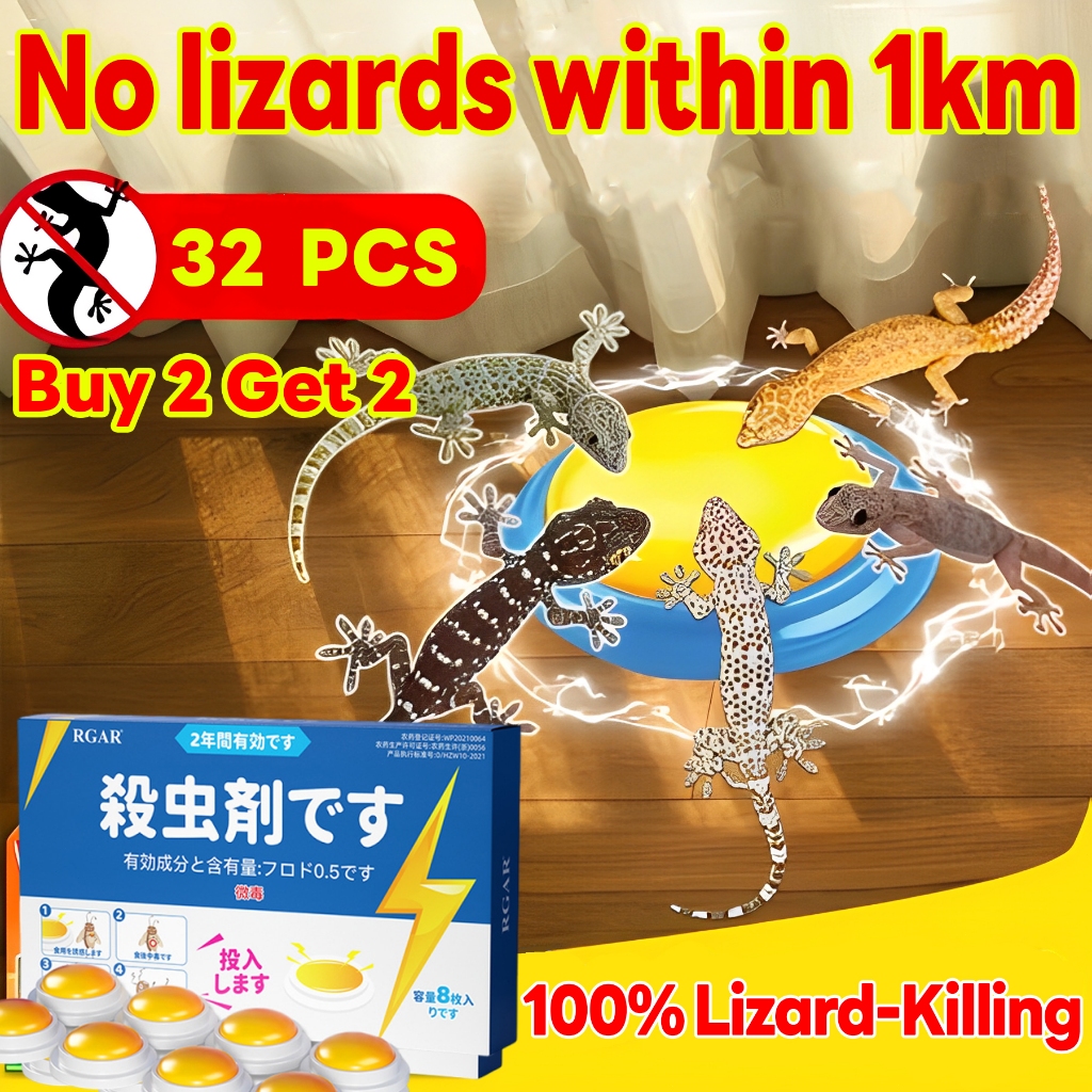 100% Kill Geckos Lizard Killer Lizard Repellent Lizard trap Bait that ...