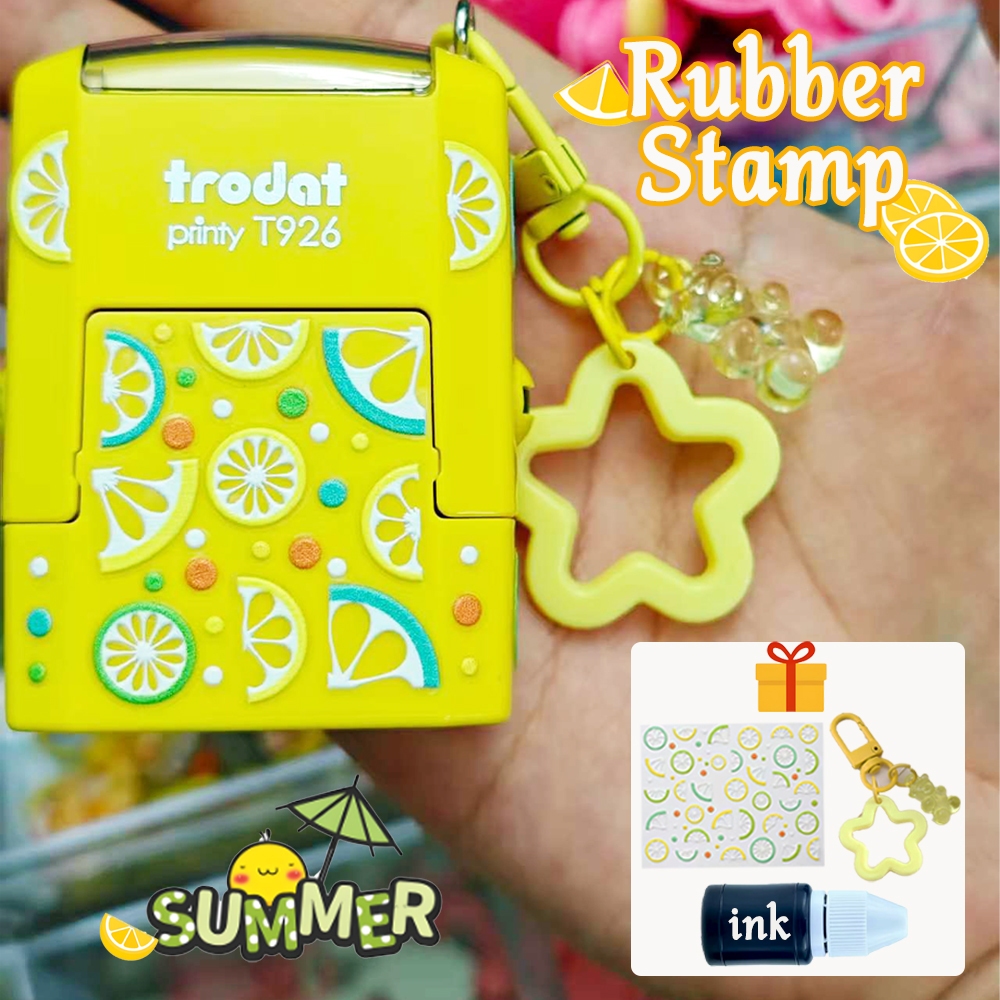 Trodat Printy T926 Rubber Stamp Auto Self ink Stamp Signature/Logo ...