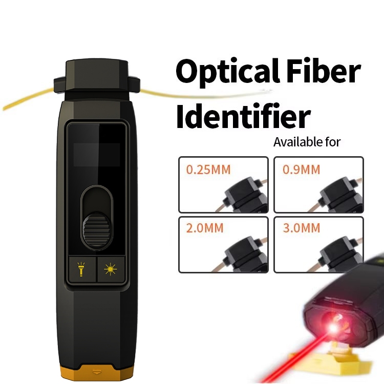 Optical Fiber ldentifier rechargeable Live Fiber Detector Visual Fault ...