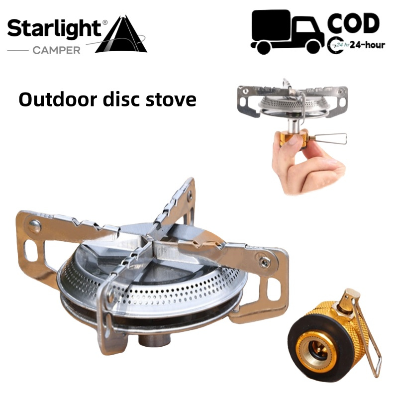 Outdoor camping gas stove disc-type stove - Compact and portable stove ...