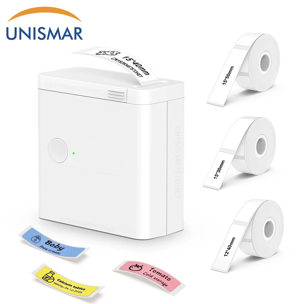 2025 New D12 NO Inkless Thermal Printer Portable Label Printer ...