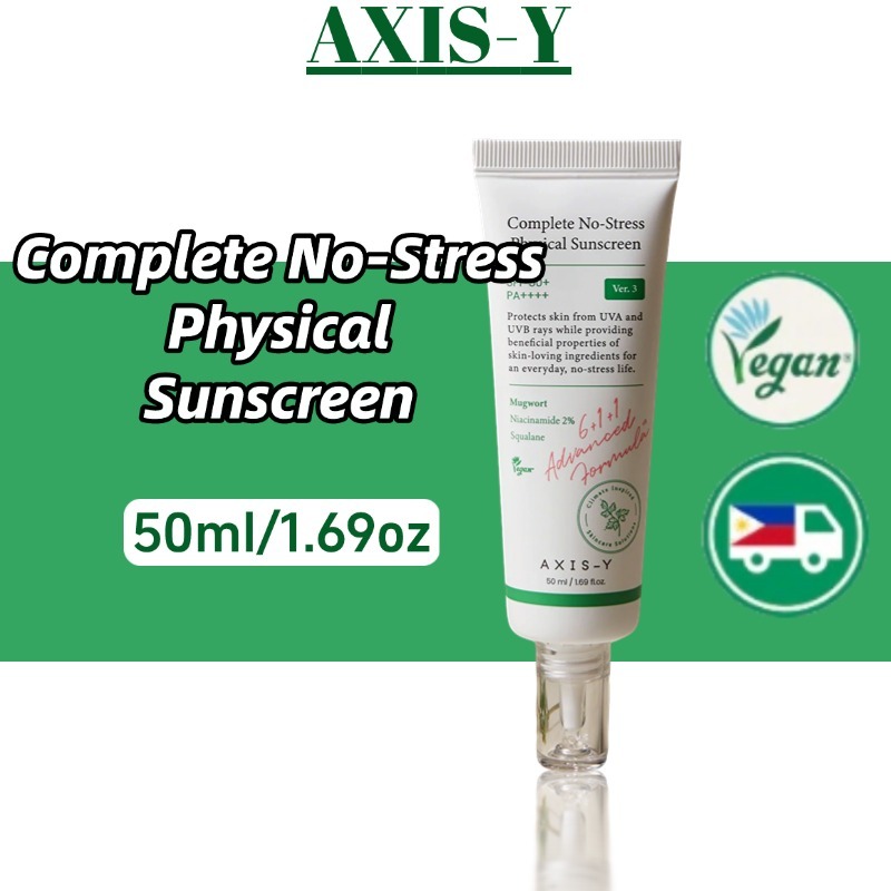 [AXIS-Y OFFICIAL] Complete No-Stress Physical Sunscreen SPF50+ PA ...