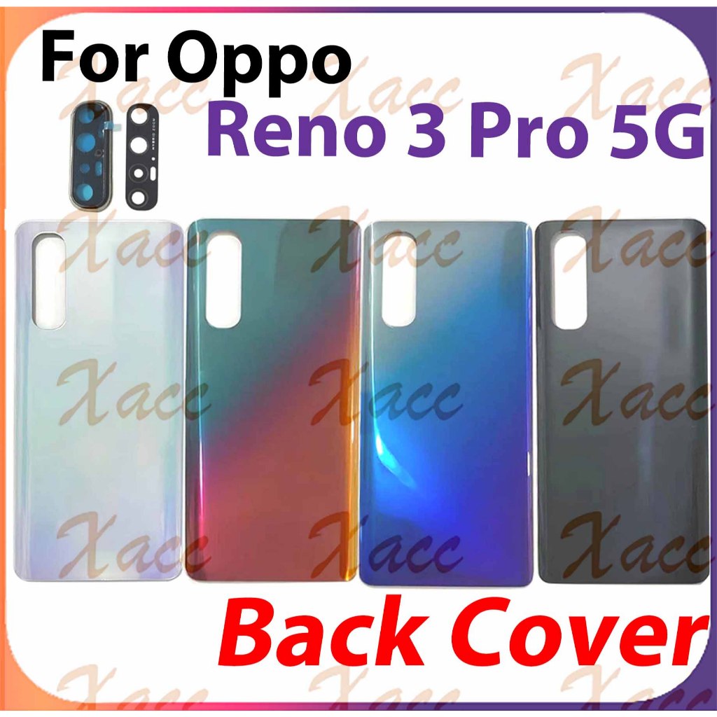 For OPPO Reno 3 Pro 5G Battery Back Cover Full Set with Middle Frame ...