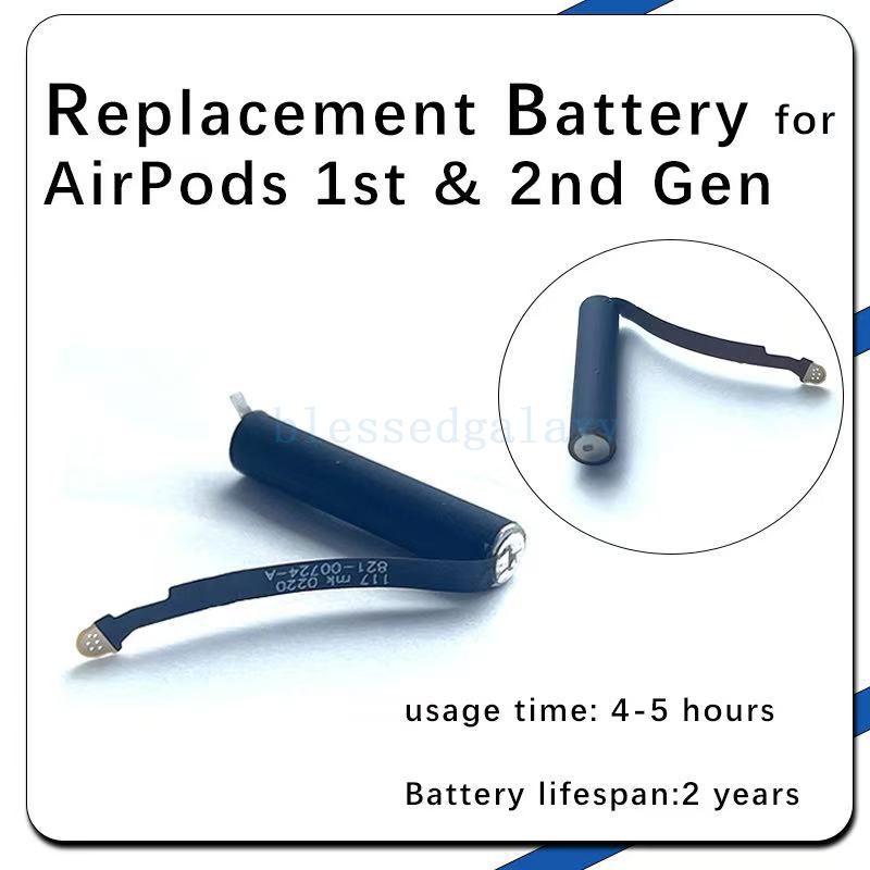 Replacement Headphone Battery for AirPods 1st Gen & 2nd Gen – High ...