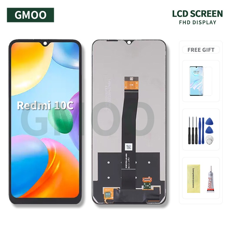 For Xiaomi Redmi 10C LCD Screen Replacement FHD Display | Shopee ...