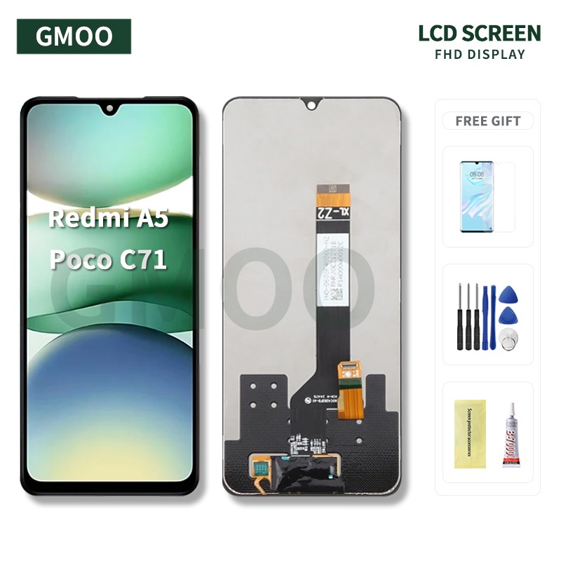 For Xiaomi Redmi A5 Poco C71 LCD Screen Replacement FHD Display ...