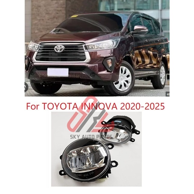 LED fog lamp fog light For Toyota Innova Reborn Facelift 2020 2021 2022 ...