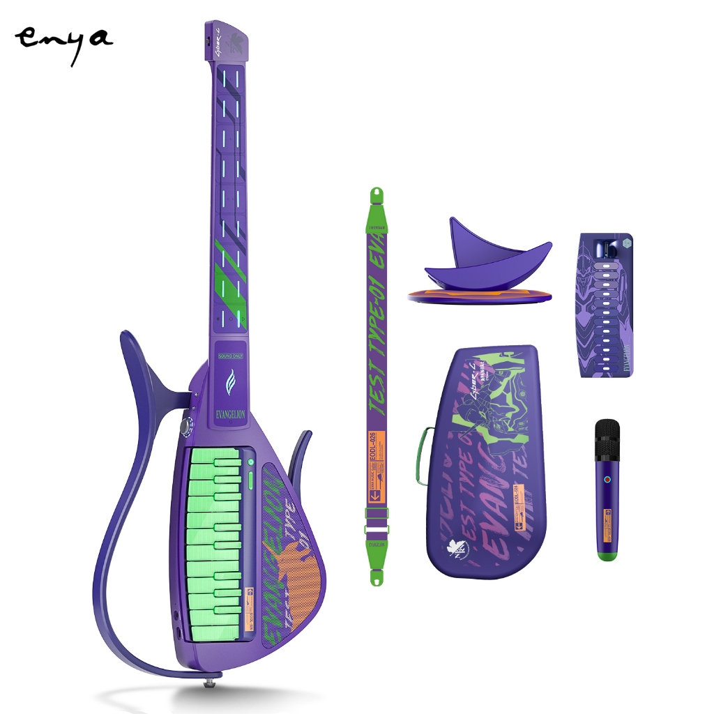 Enya CYBER-G Smart Guitar,Official Evangelion Collaboration, Stringless ...