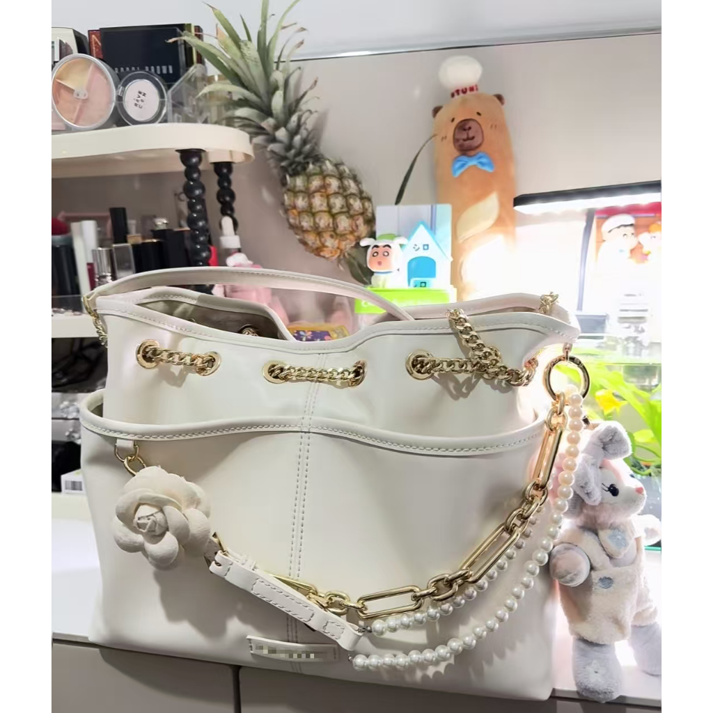 New soft knot chain shoulder bag bucket bag 20782617 | Shopee Philippines