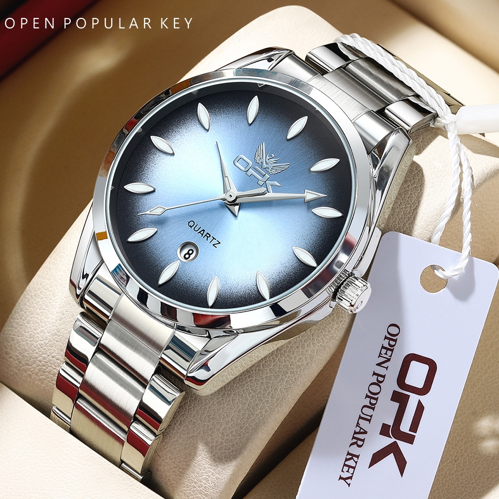 OPK Watch For Men Water Proof Original Quartz Luminous Calendar ...