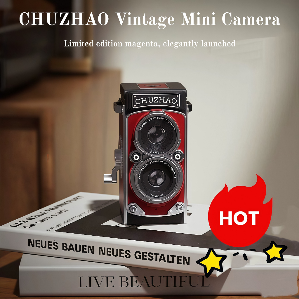 Retro Mini Digital Camera, Portable Retro Point-And-Shoot Camera ...