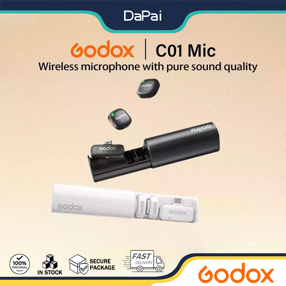 Godox C01 Mic Wireless Micro Pure sound clearer live streaming Precise ...