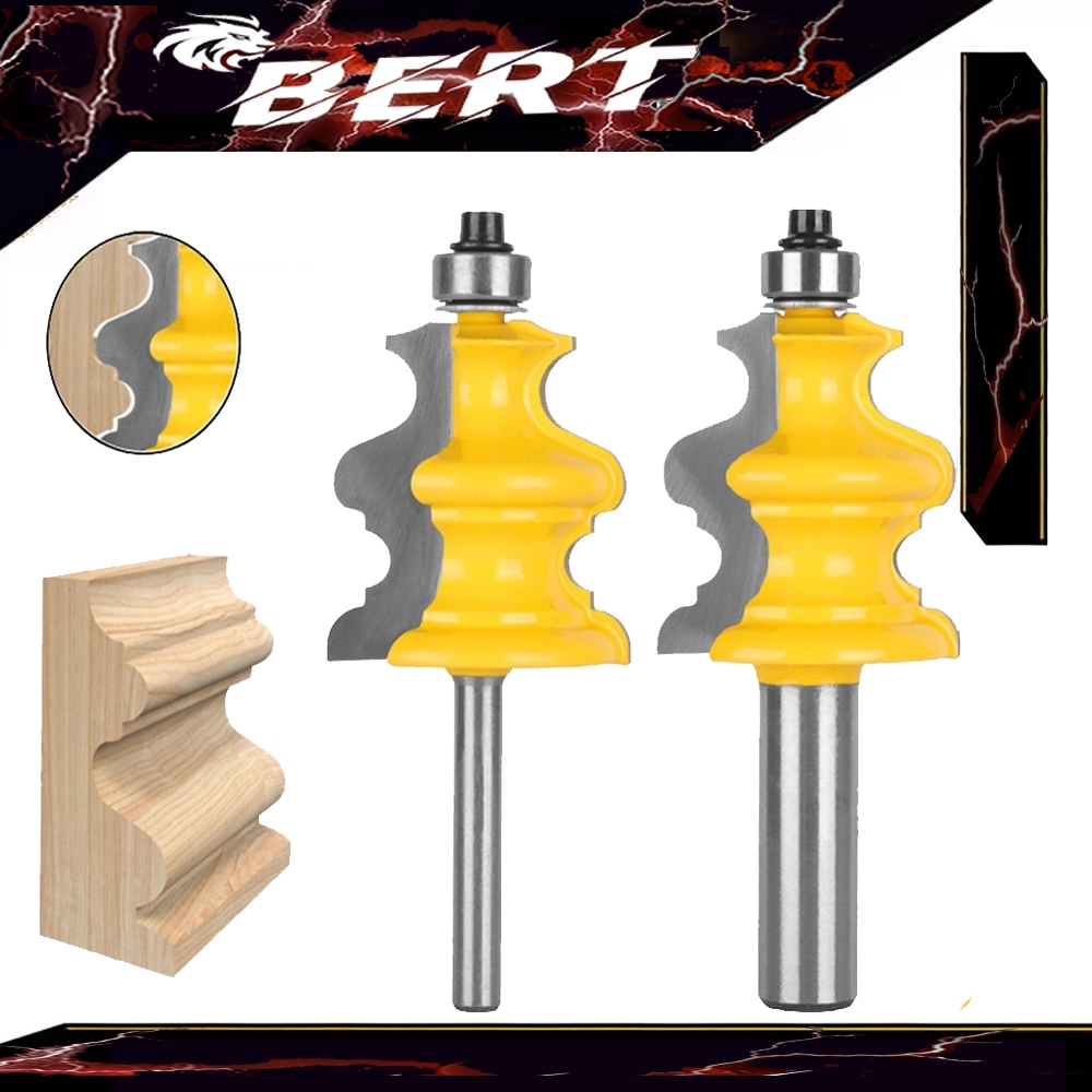 BERT🇵🇭｜Router Bit Set Architectural Molding Corner Rounding Edge ...