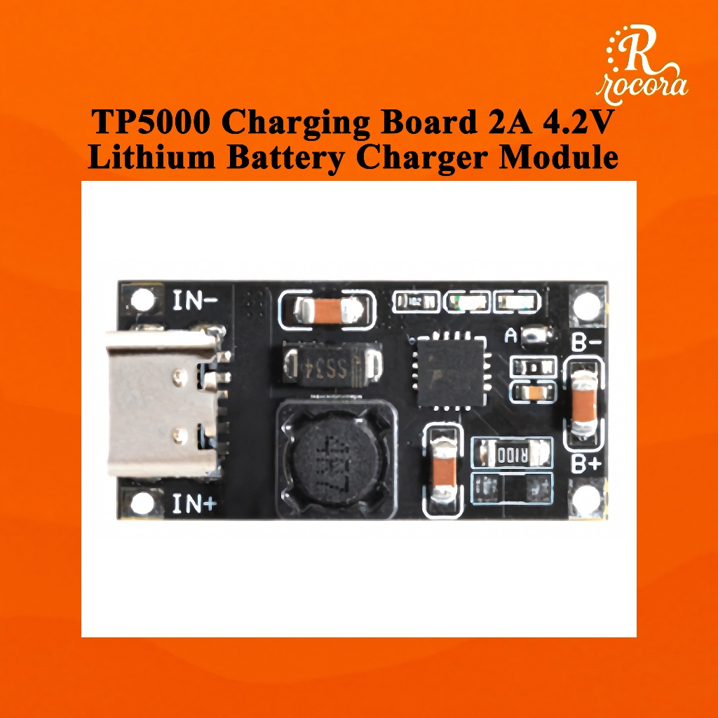 TP5000 Charging Board 2A 4.2V Lithium Battery Charger Module Type-C ...