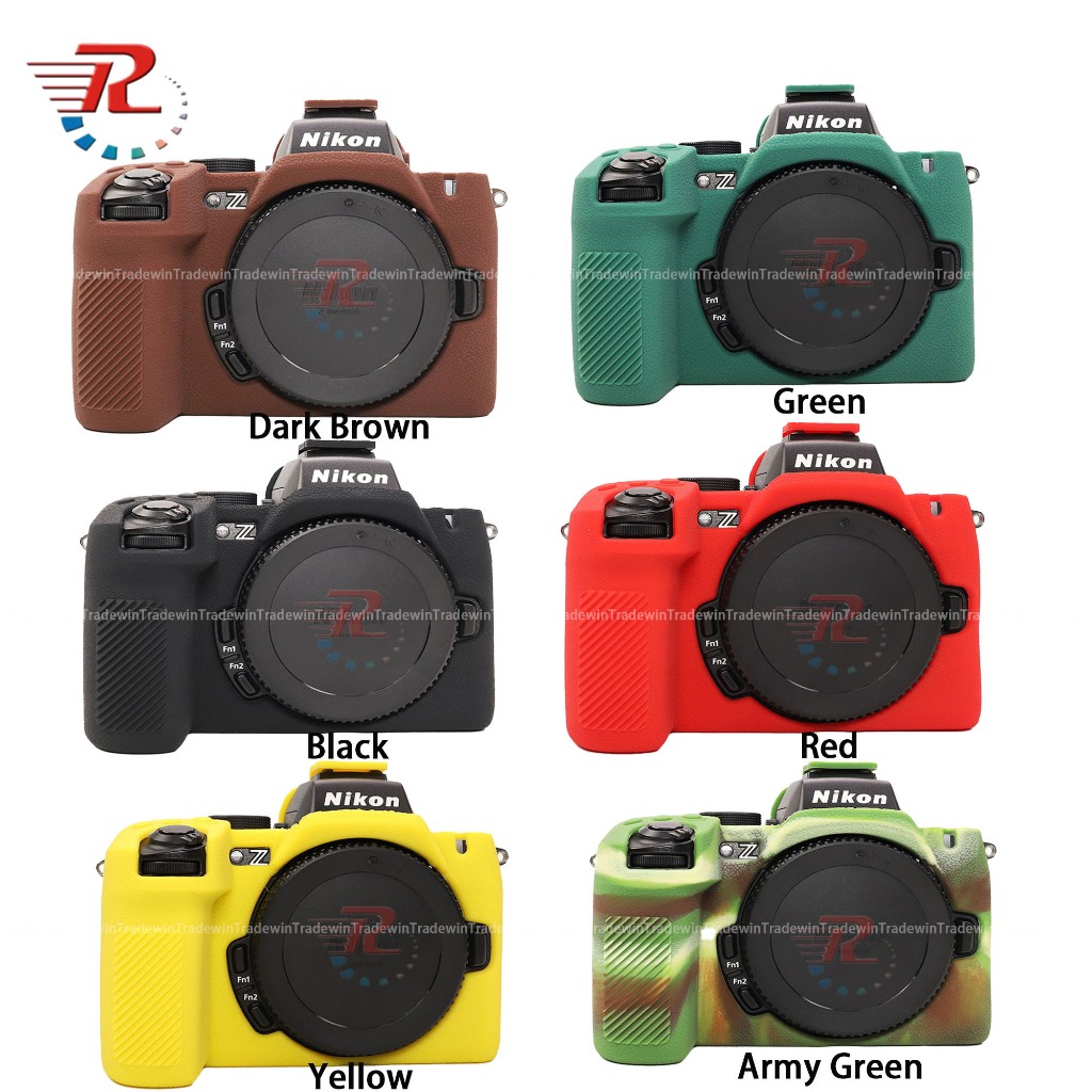 Silicone Rubber Camera Body Case Cover For Nikon Z50II Z50 Mark II ...