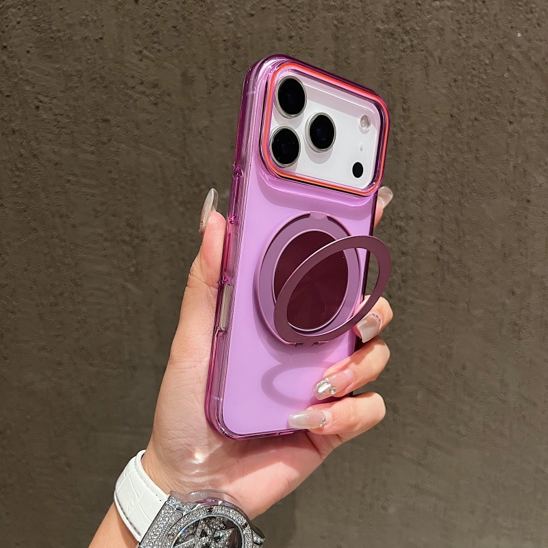 Suitable for Apple 17promax magnetic bracket protective case iPhone 16 ...