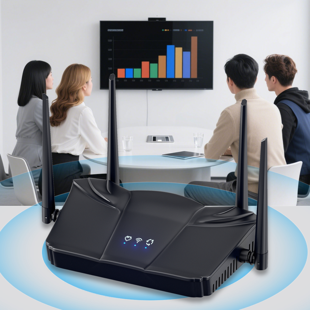 Small WiFi Sim Card Router Modem 4G LTE 300MBps with WAN/LAN Adaptive ...