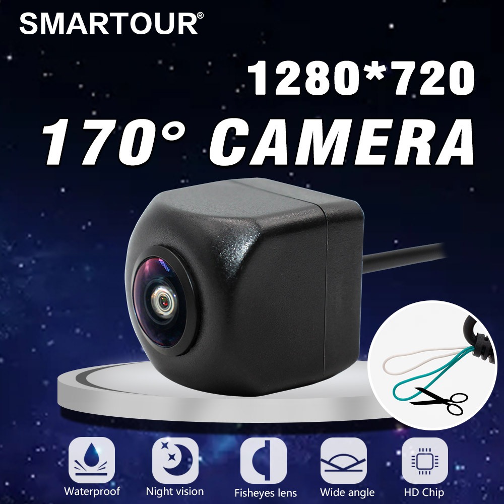 Smartour HD 1080P Fisheye Lens Car Reverse Backup Rear View Camera ...