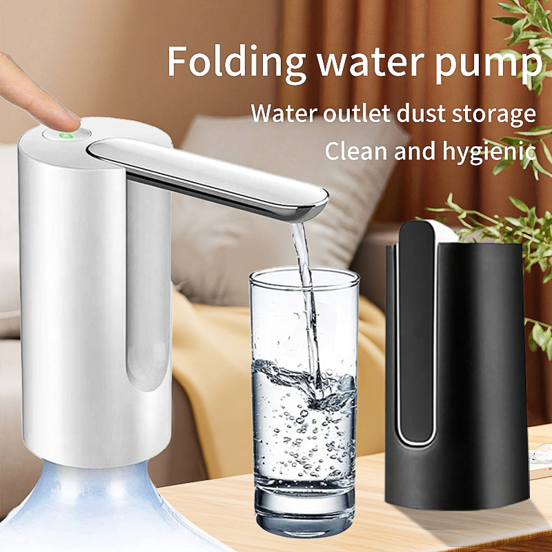 Automatic Portable Water Bottle Dispenser Pump USB Rechargeable Water ...