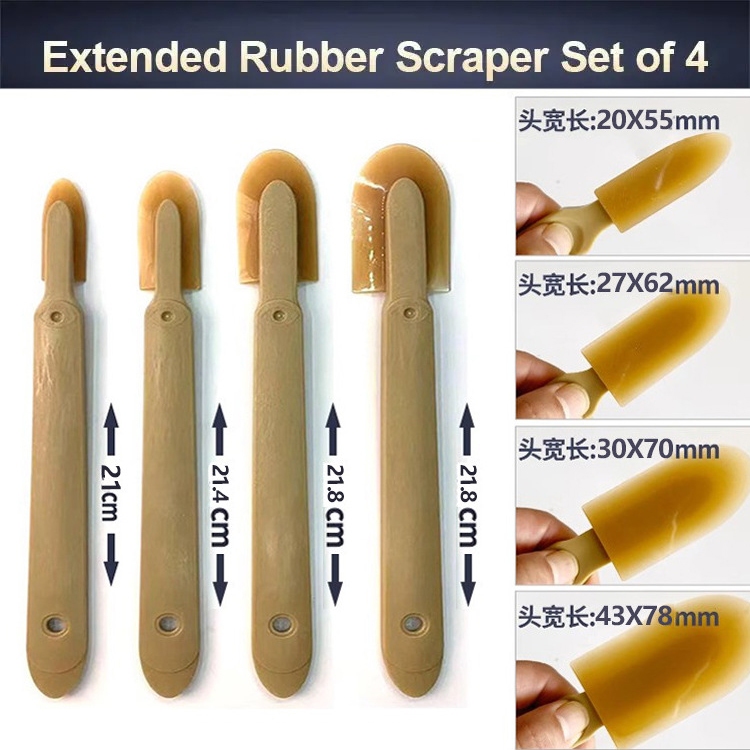 Rubber Caulking Tool Kit Joint Sealant Spreader Spatula Scraper for ...