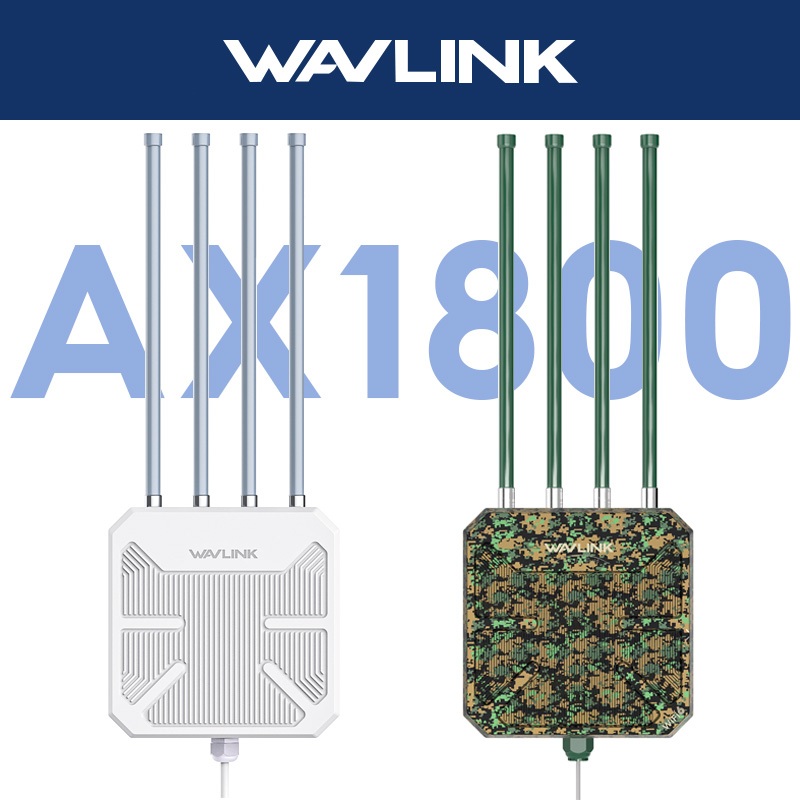 WAVLINK AX1800 Outdoor Access Point For Piso/Voucher WiFi Starlink WiFi ...
