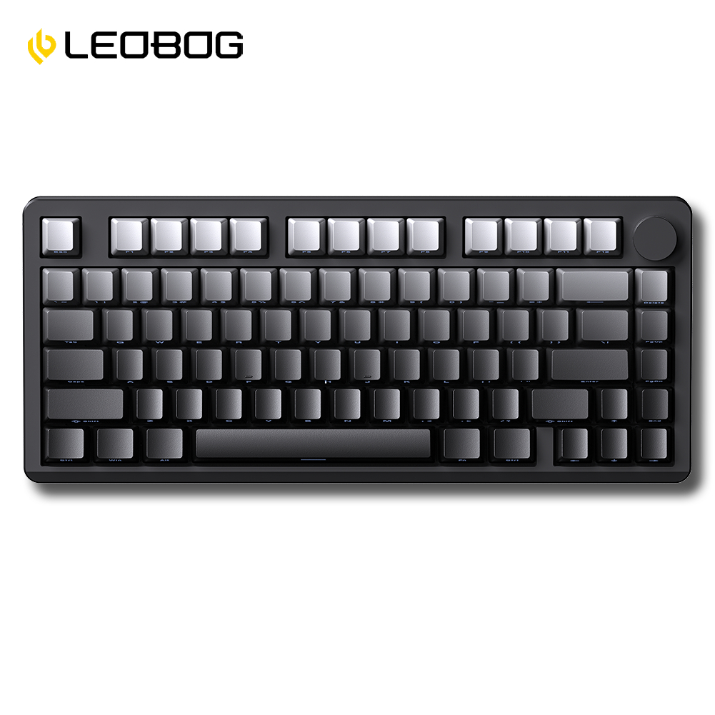 AULA LEOBOG Hi8SE Aluminum Keyboard CNC Aluminum Tri-mode Connect Full ...