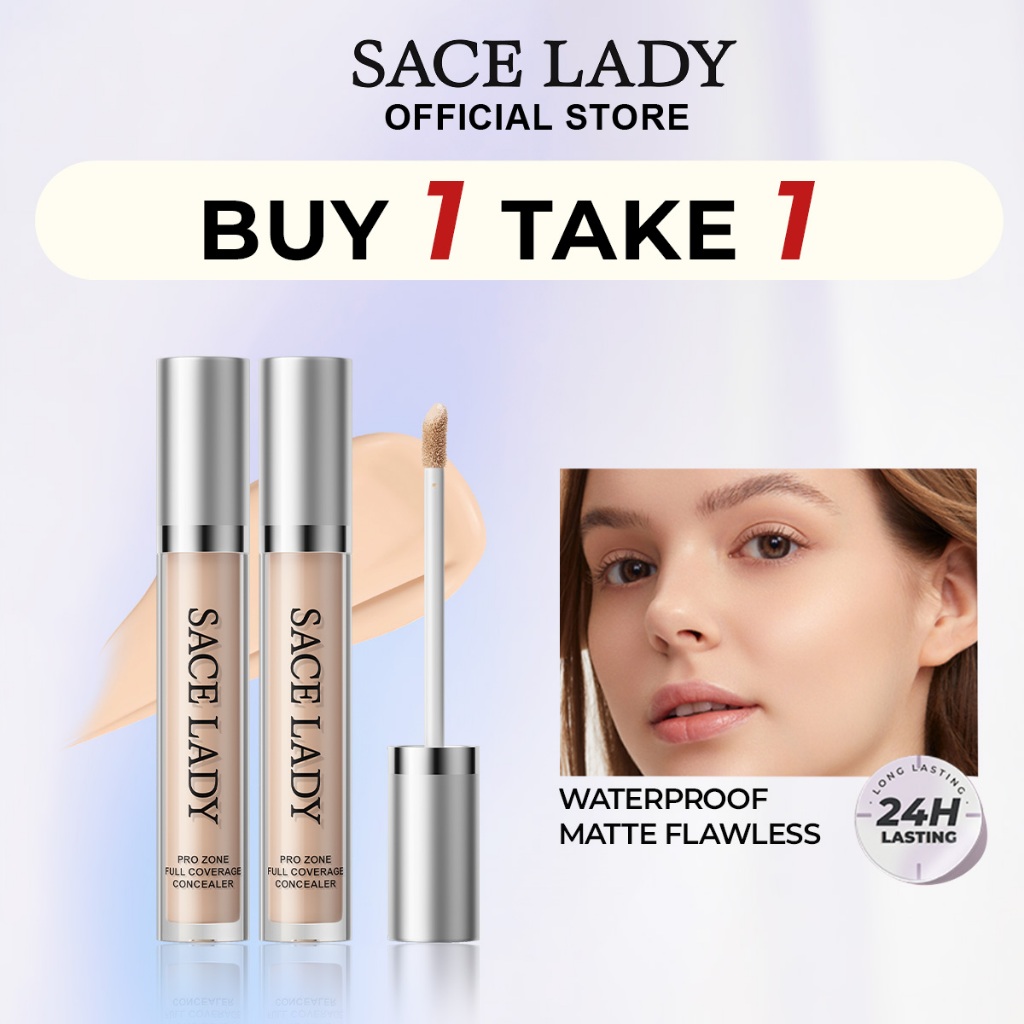 SACE LADY Concealer Full Coverage Matte Smooth Conceal Dark Circles ...