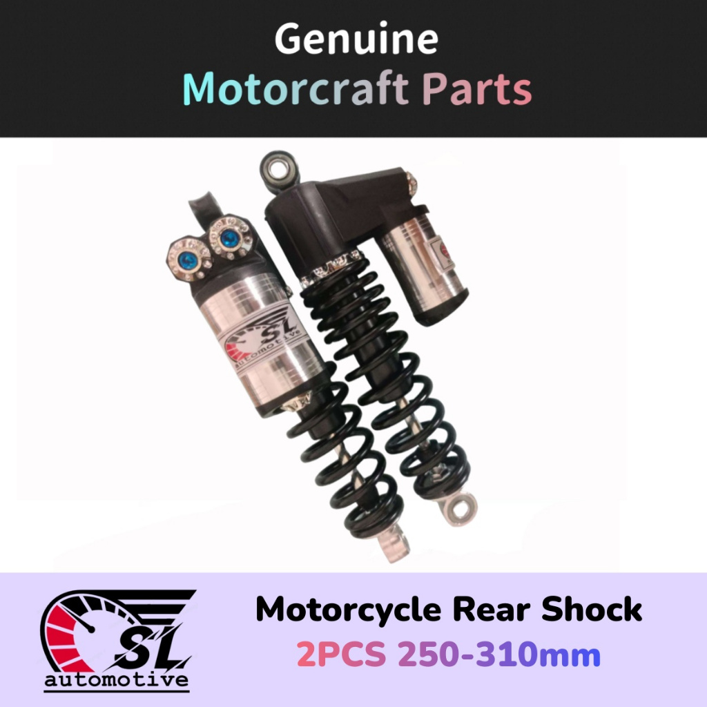 S&L Performance Shock Absorbers with Gas Reservoir (Pair) - Hydraulic ...
