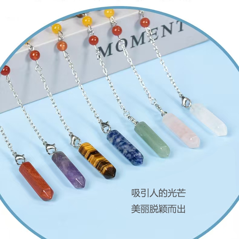 Natural Crystal Pendulum Pendulum Pendulum Lucky Pendulum Divination ...