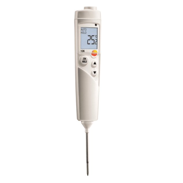 TESTO 106 Food thermometer Digital Waterproof Food Core Auto-Hold ...