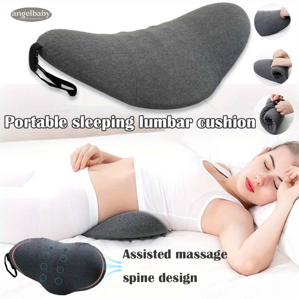 Memory Foam Wedge Pillow for Back and Lumbar Support - Relief Lower ...