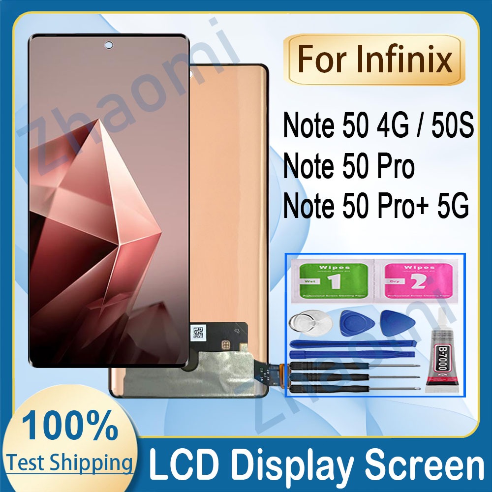 Zhaomi Display For Infinix Note 50 4G Note 50s Note 50 Pro 4G Note 50 ...