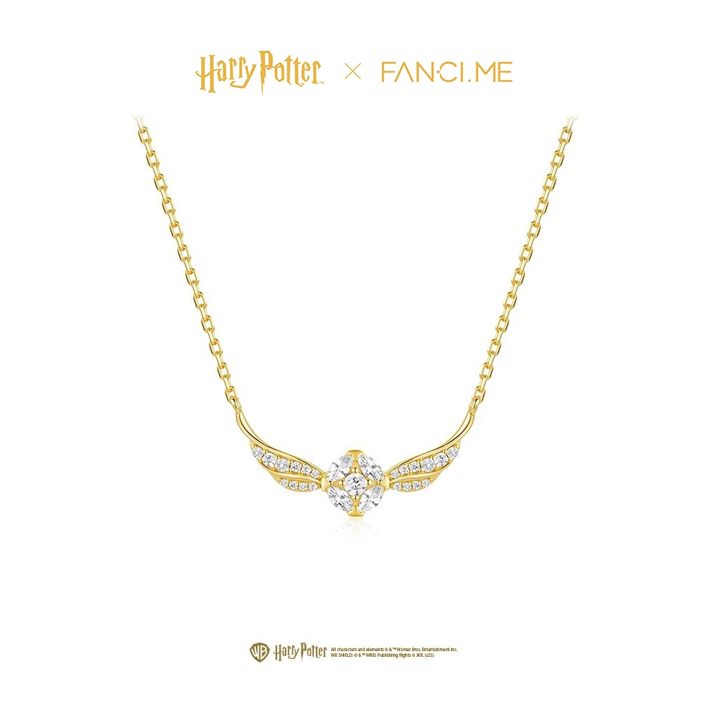 FANCIME x Harry Potter Golden Snitch Sterling Silver Necklace | Shopee ...