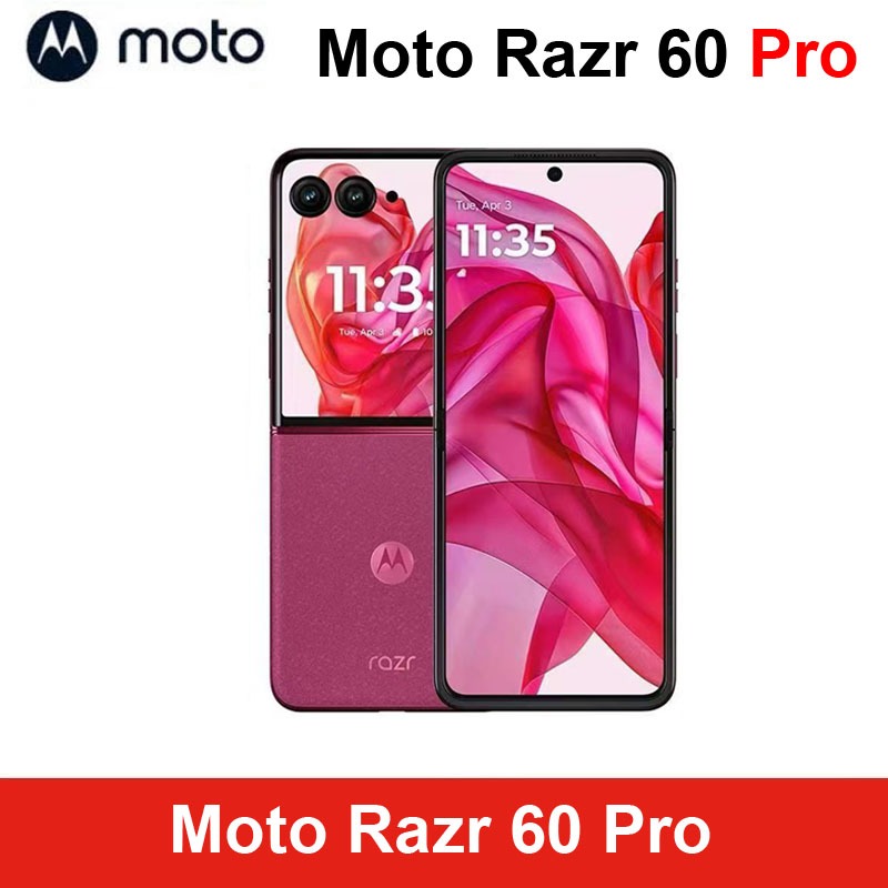 Motorola Moto razr 60 Pro 5G Mobile Phone 6.9 inches POLED 165Hz ...