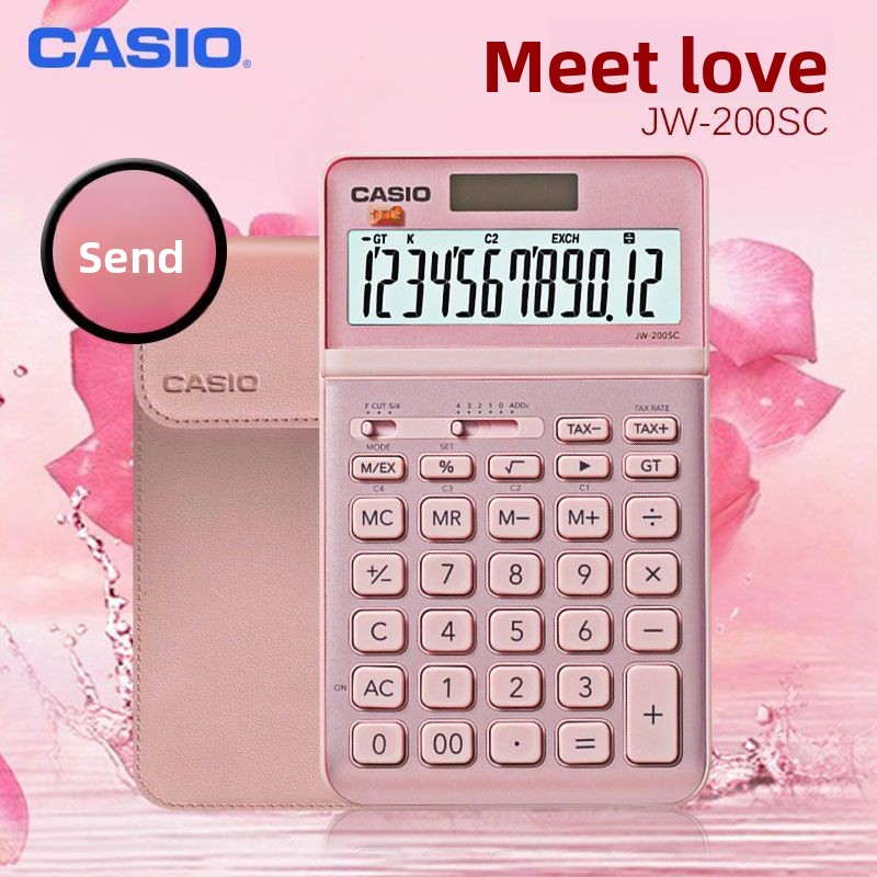 calculator JW-200SC Solar Calculator Ultra Thin Adjustable Display for ...