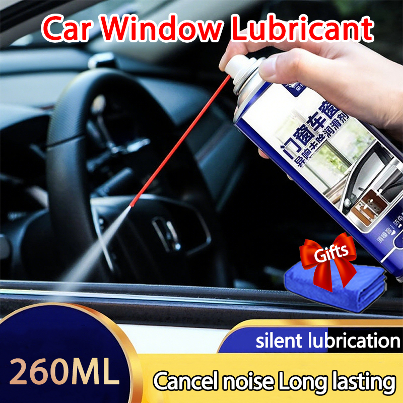 Car Window Lubricant 260ML Noise Elimination Spray for Car Door Track ...