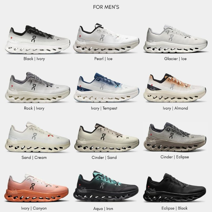 OC ON CLOUD sneakers no brand ,NO HALF SIZE ,SIZE 36-45 , BLACK IVORY ...
