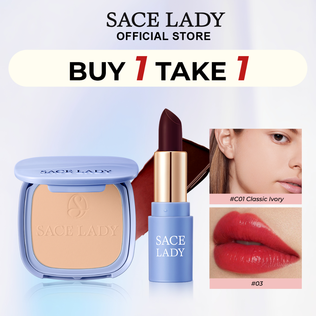 SACE LADY Oil Control Face Powder SPF 30 PA+++ Waterproof Magic ...