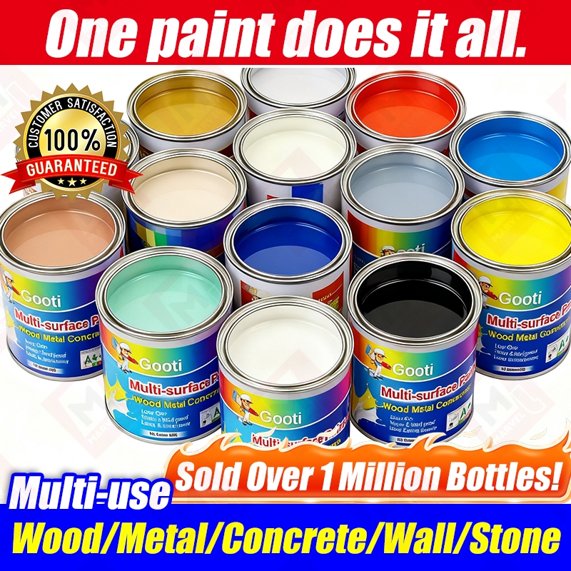Multi-purpose Paint for Metal and Wood 500g/1kg No Primer Required Anti ...