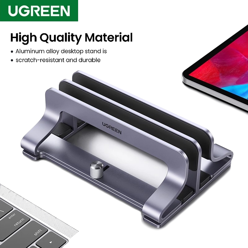 UGREEN Vertical Laptop Stand Holder For Mac Book Air Pro Aluminum ...