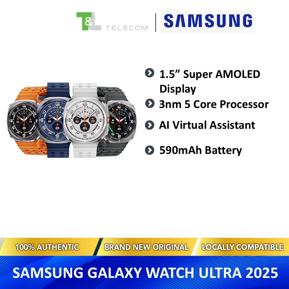 Samsung Galaxy Watch Ultra (2025) L705 Titanium 47mm LTE | Shopee ...