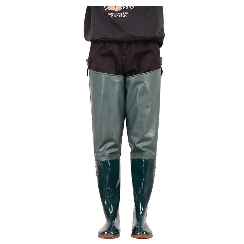 80CM Men Women Outdoor Fishing Waders Rain Boots Waterproof Knee High ...