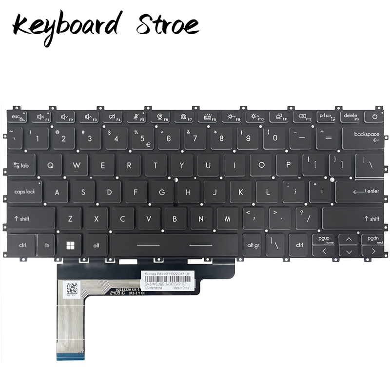 For Msi Summit 13 AI Evo A2HM A2HMTG A2VM A2VMTG MS-13P5 Laptop ...