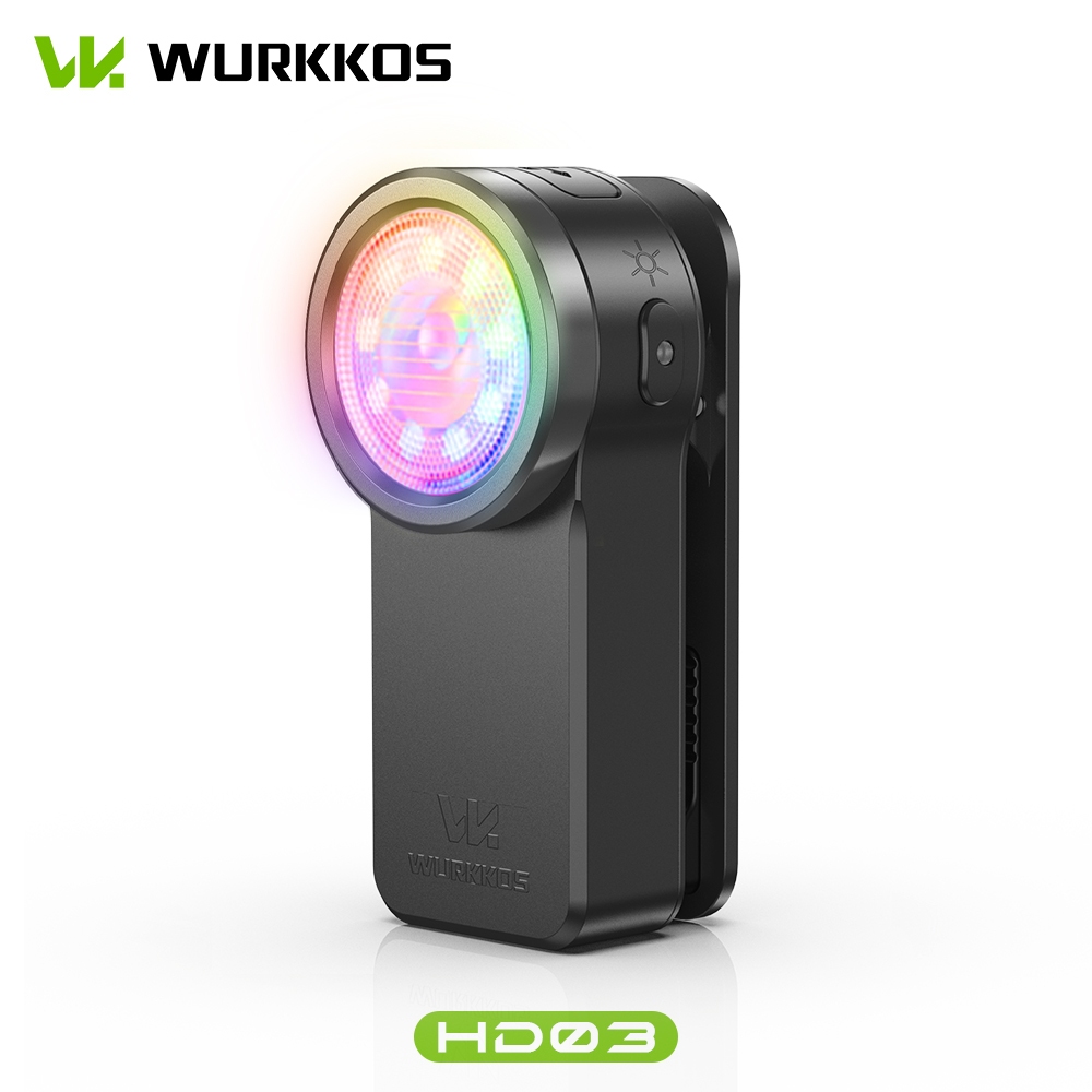 Wurkkos HD03 680lm MONSTER clip 8 modes 20+Dynamic Spotlight/Floodlight ...