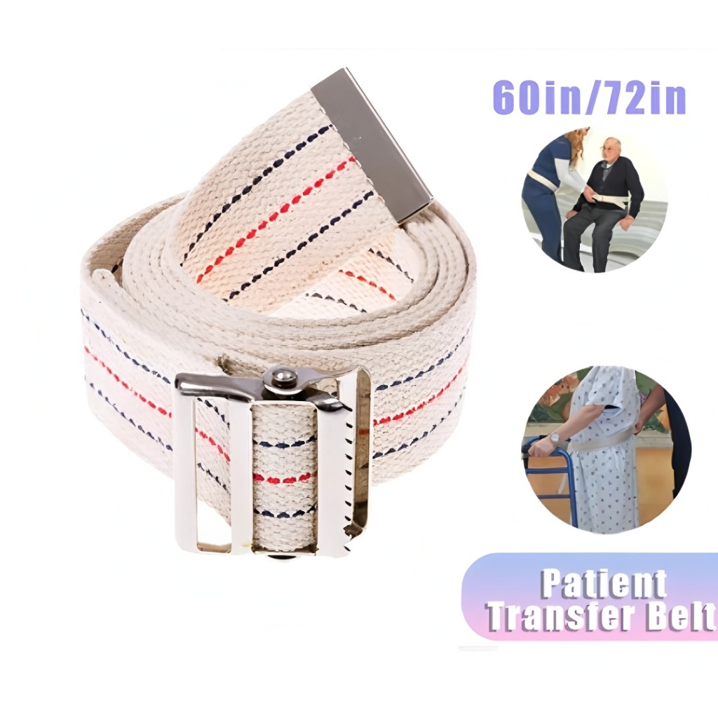 60/72" Patient Secure Transfer and Walking Gait Belt Standing Assist ...