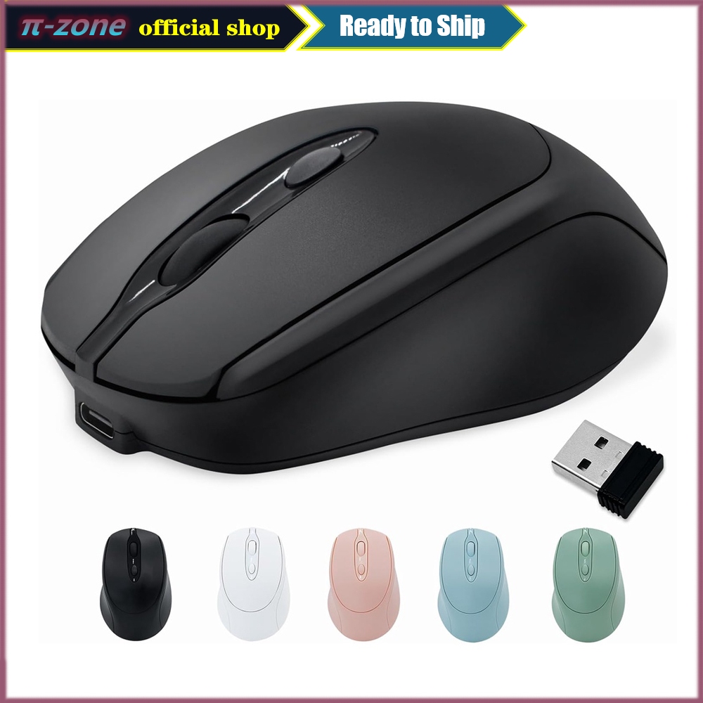 Dual-mode Rechargeable Wireless Mouse Bluetooth Mouse 2.4G for NEW iPad ...